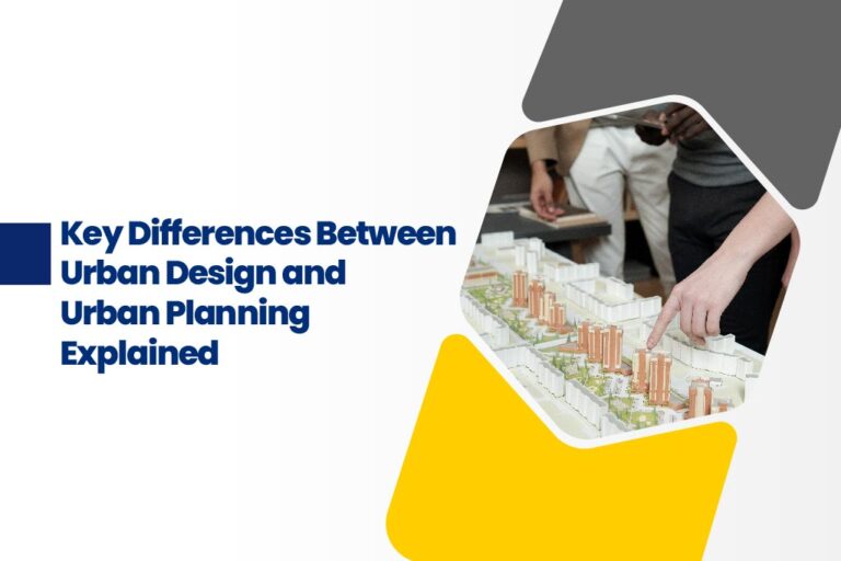 Key Differences Between Urban Design and Planning